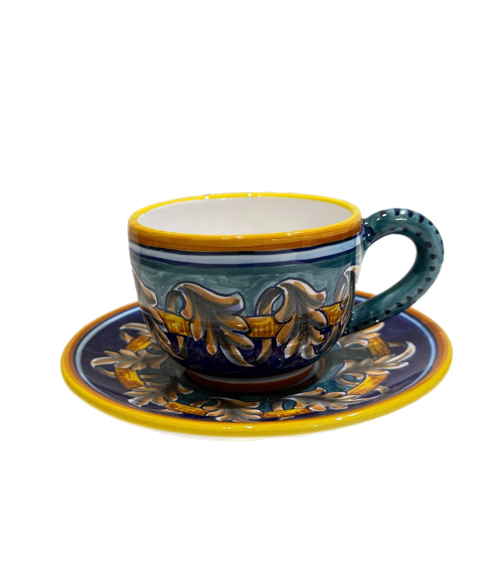Italian Cappuccino Cups Handmade in Italy – Biordi Art Imports