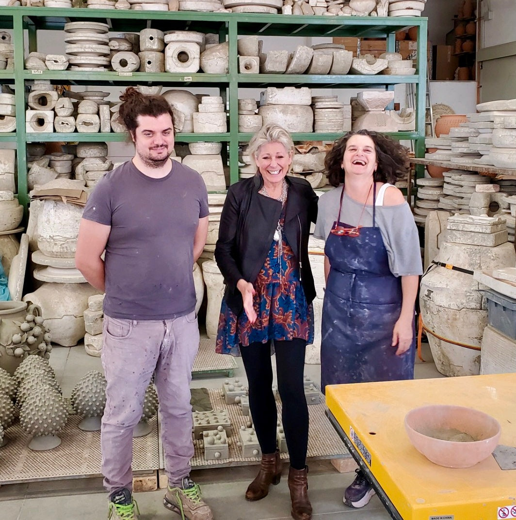 Buy Decorative Tile, Black & Blue at Biordi Art Imports